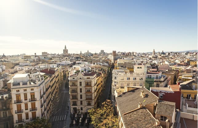 Captivating panoramas: Valencia's top 10 breathtaking views.
